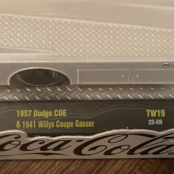 M2 Machines | Toys | M2 Machines Cocacola Auto Haulers 957 Dodge Coe 1941 Willys Coupe Gasser ...